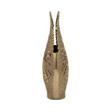 Sagebrook Home Modern Glam Metal Round Cut-Out Contemporary Vase ...