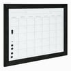DesignOvation Beatrice Framed Magnetic Dry Erase Monthly Calendar, 23 ...