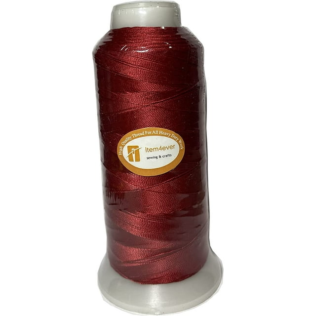Red Polyester Sewing Thread v 69 T70 210D/3 for Upholstery, quilting ...