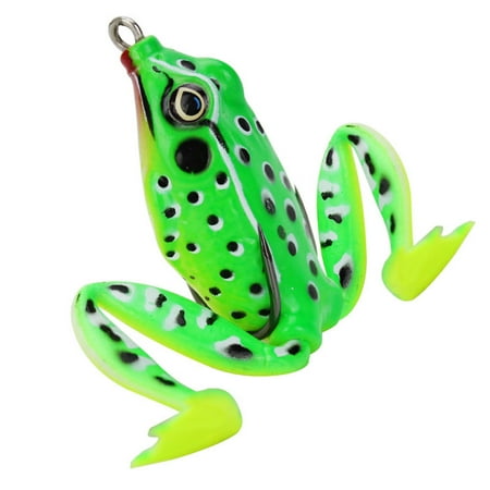 Transemion 5CM Fishing Bait Ray Frog Lightweight Fish Lure Trolling ...