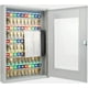 50 Keys Adjustable Key Lock Box Grey W/Glass Door - Walmart.com
