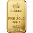 PAMP Suisse Fortuna 1 Gram .9999 Gold Bar Sealed Assay Card - Walmart.com