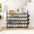 5 Tier Shoe Organizer Rack for Closet, Entryway, Garage, Door, Space ...