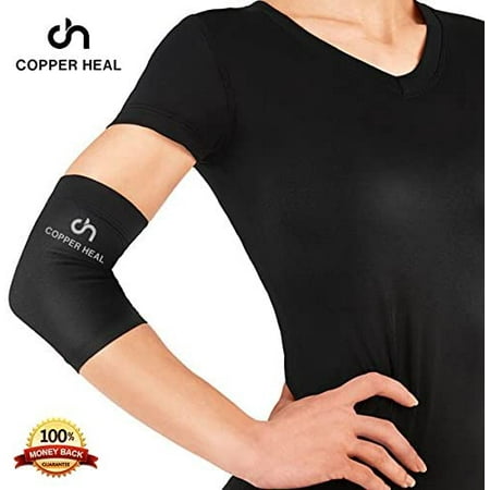 COPPER HEAL Elbow Compression Sleeve - Best Medical Recovery Elbow ...
