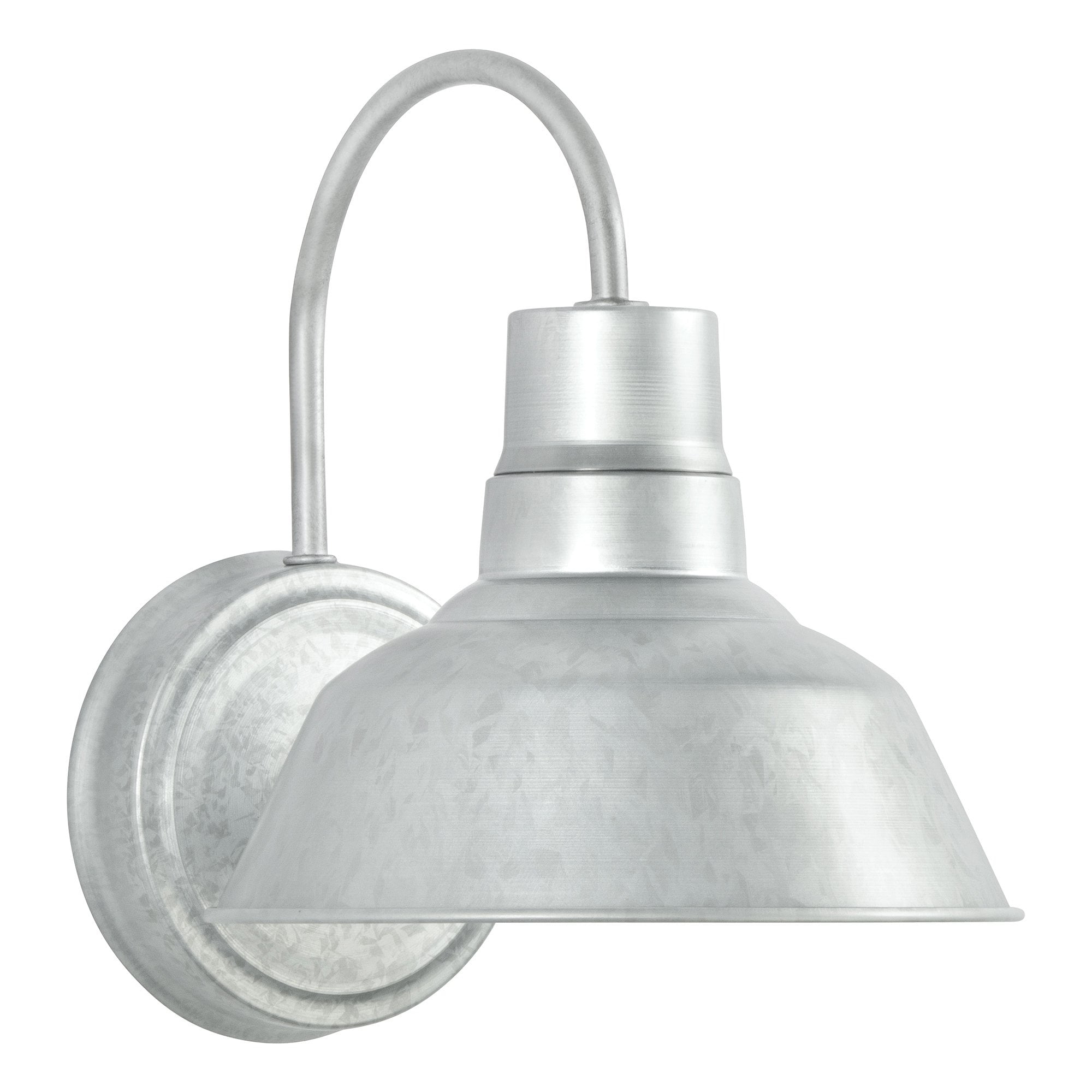 Galvanized Gooseneck LED Wall Sconce Barn Light Fixture - Industrial ...