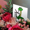 3drose, Funny Snake Python Programmer Cartoon, 6 Greeting Cards with ...