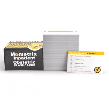 Inpatient Obstetric Nurse Exam Flashcard Study System : Inpatient ...
