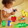138 Piece Building Blocks for Kids Toddlers, Classic Big Bricks Set ...