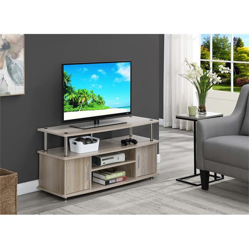 Pemberly Row 43" TV Stand in Cream - Walmart.com