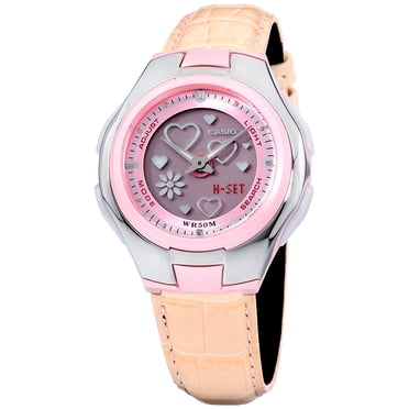 Casio Women's Sport Analog Watch, Black/Green - LX-610-1AVCF - Walmart.com