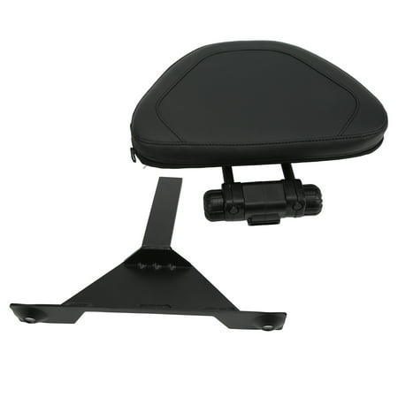 Driver Rider Backrest, Stable Black Motorcycle Backrest Water Resistant ...