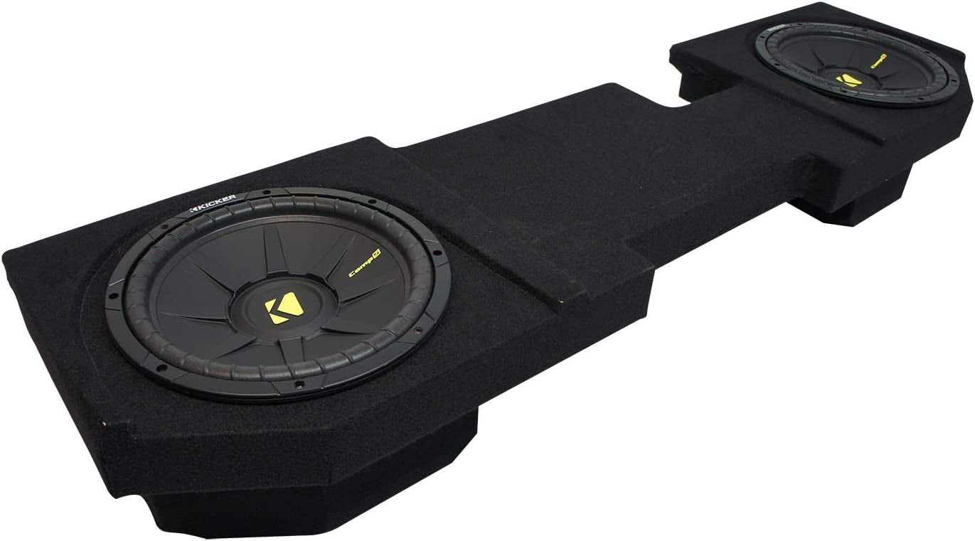 02-15 Dodge Ram Quad or Crew Truck Kicker CompC CWCS10 Dual 10 Sub Box ...