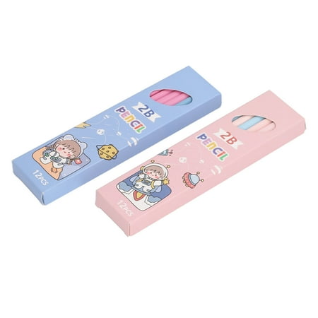 Graphite Pencil, Triangular Practical Moderate Depth 2B Pencils 60pcs ...