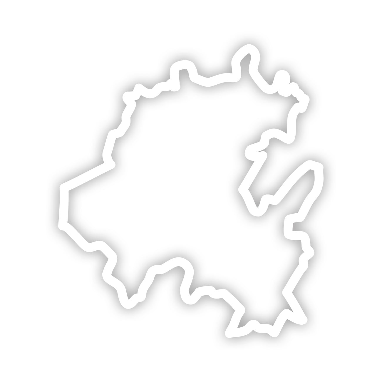 Hidalgo State Shaped Sticker Decal Die Cut - Self Adhesive Vinyl - Weatherproof - Made in USA ...