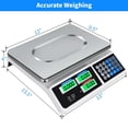 88lb/40kg Digital Commercial Price Scale - Walmart.com