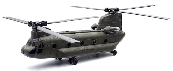 Boeing CH-47 Chinock Helicopter - Diecast Model Kit (1:55) - Walmart.com