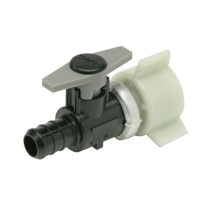 Zurn, Qest QPBV3XNPPK1 0.5 x B 0.5 Copper Tube Size Pex Swivel Valve LF ...