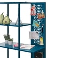 Mr. Kate Annie Metal Bookcase, Deep Ocean Blue - Walmart.com