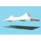 TentandTable High Peak Frame Party Tent Top Only, White , 15 ft x 30 ft ...