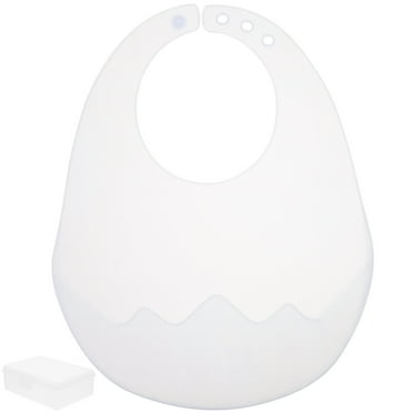 Silicone Baby Bibs Set Of 2, BPA Free Waterproof Soft Durable ...