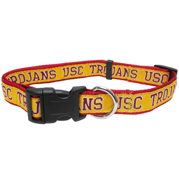Pets First College USC Trojans Pet Collar, 3 Sizes Available, Sports ...