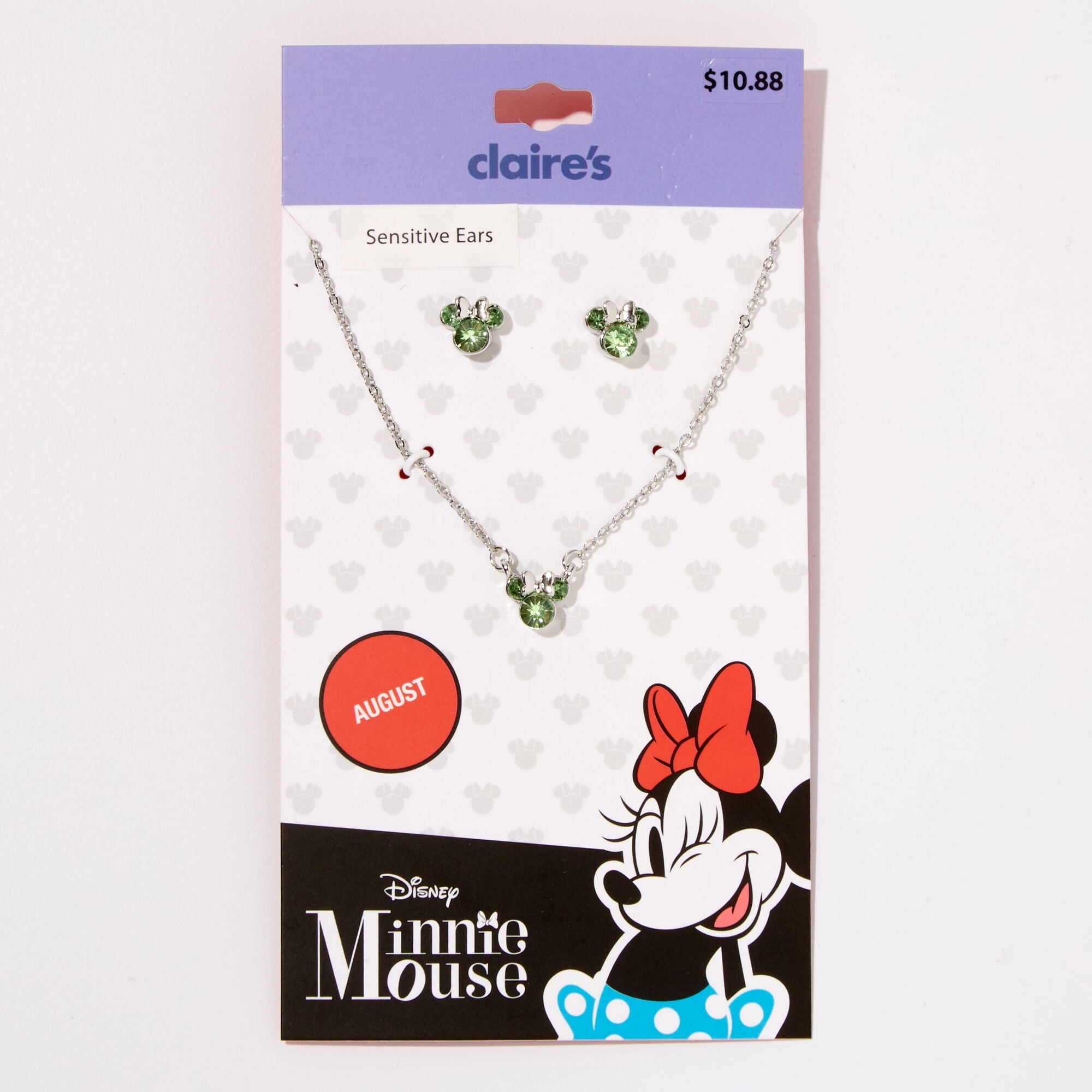 Click here for Claires Disney License Minni Mouse Gemstone Neckla... prices