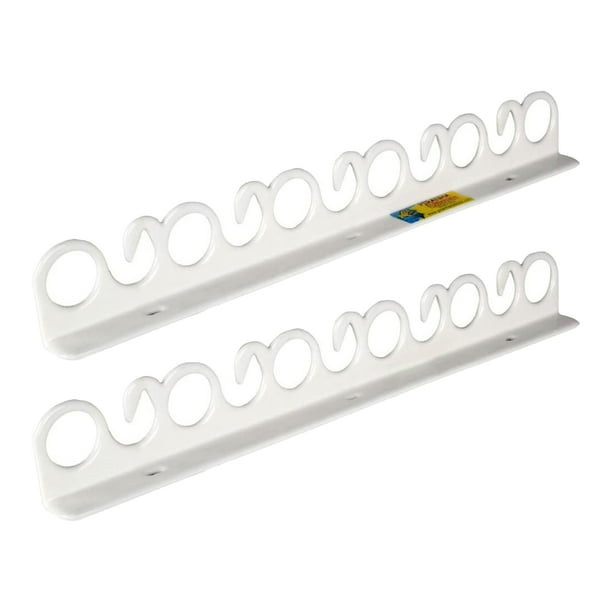 Piranha FD011 Overhead and Wall Mount Fishing Rod Rack, Holds 11 Rods ...