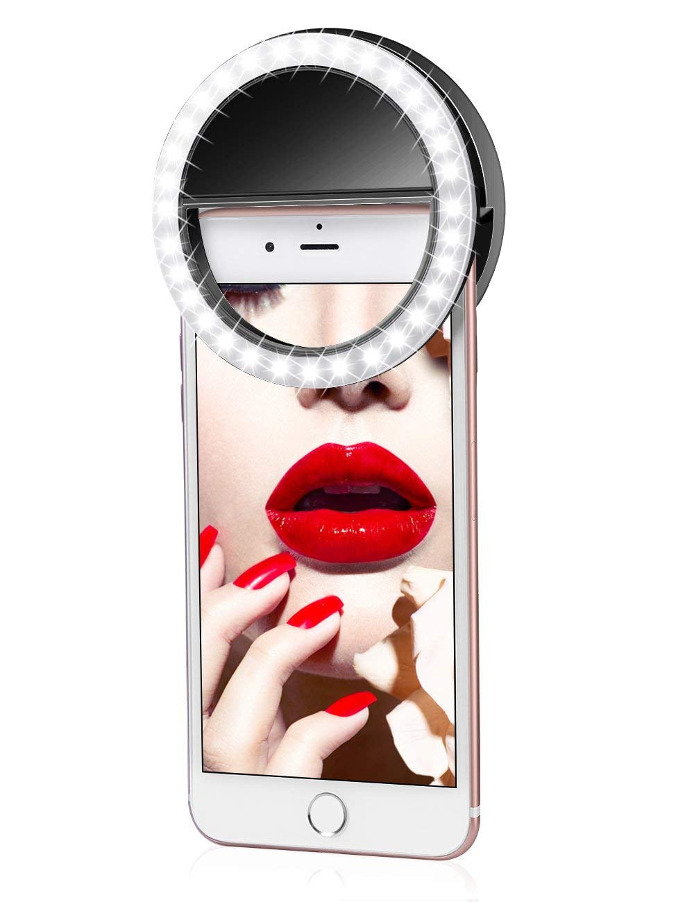 Ring Light for Camera [Rechargable Battery] Selfie LED Camera Light [36 ...