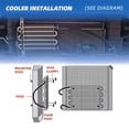 2. Metal Auto AC Condenser 16-Row Dual-Cool Design For Fast Temperature ...