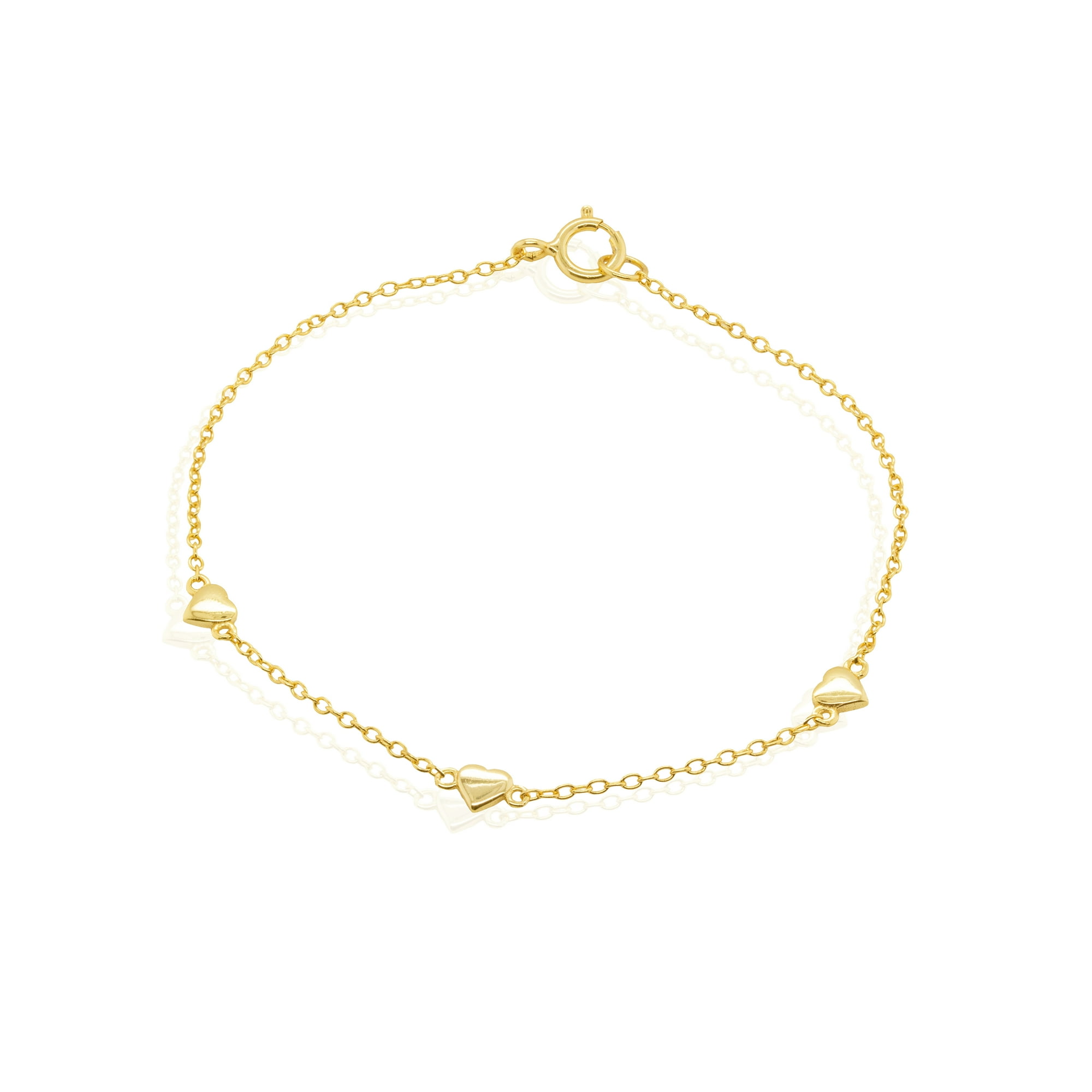 Click here for Mercie Sterling Silver Gold Vermeil Heart And Pape... prices