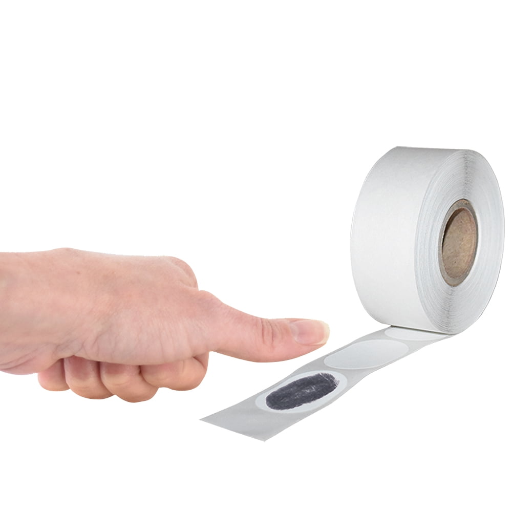 Inkless Fingerprint Labels - Roll of 500 - Inkless Tabs - Walmart.com