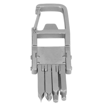 Ccdes Keychain Multitool 12 In 1 Folding Multi Tool Stainless Steel ...