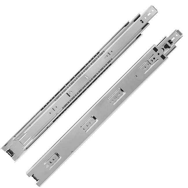 Knape & Vogt 22 in. Full Extension Drawer Slide, Zinc - Walmart.com