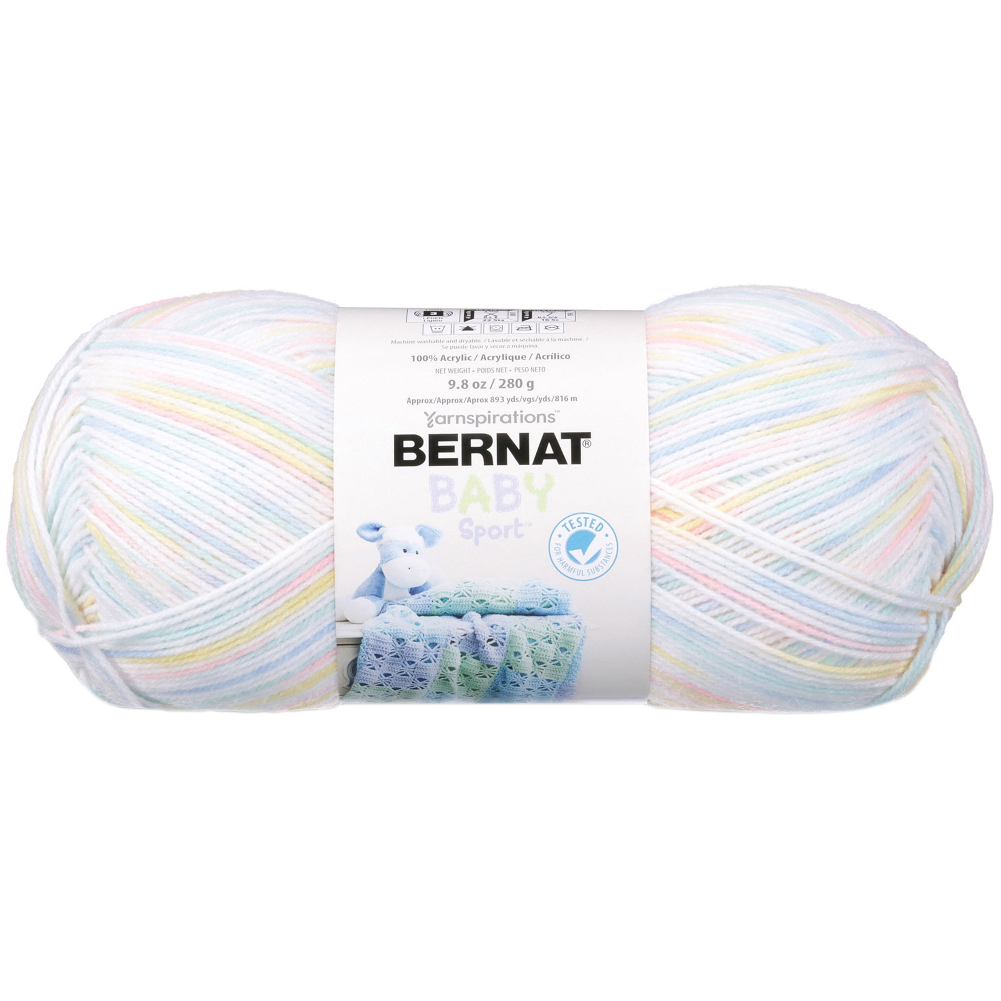 Click here for Bernat Baby Sport Ombre Yarn  Acrylic #3 Dk  9.8oz... prices