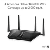 NETGEAR Nighthawk AX4200 - Powerful Wireless Gaming WiFi 6 Router, 4 ...