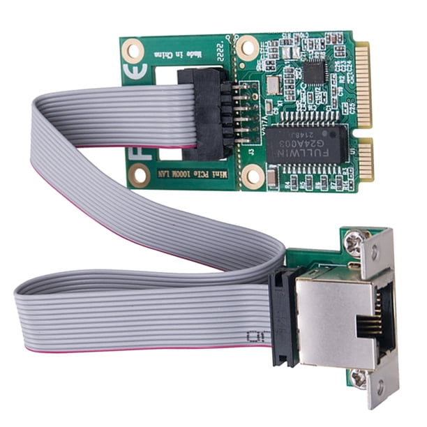 Gigabit Ethernet NIC Adapter RTL8111H Mini PCIe Network Adapter 10/100 ...