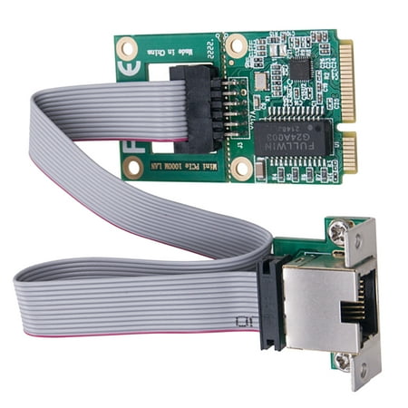Gigabit Ethernet NIC Adapter RTL8111H Mini PCIe Network Adapter 10/100 ...