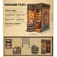 Book Nook Kit, DIY Miniature Magic Series 3D Wooden Puzzles with LED ...