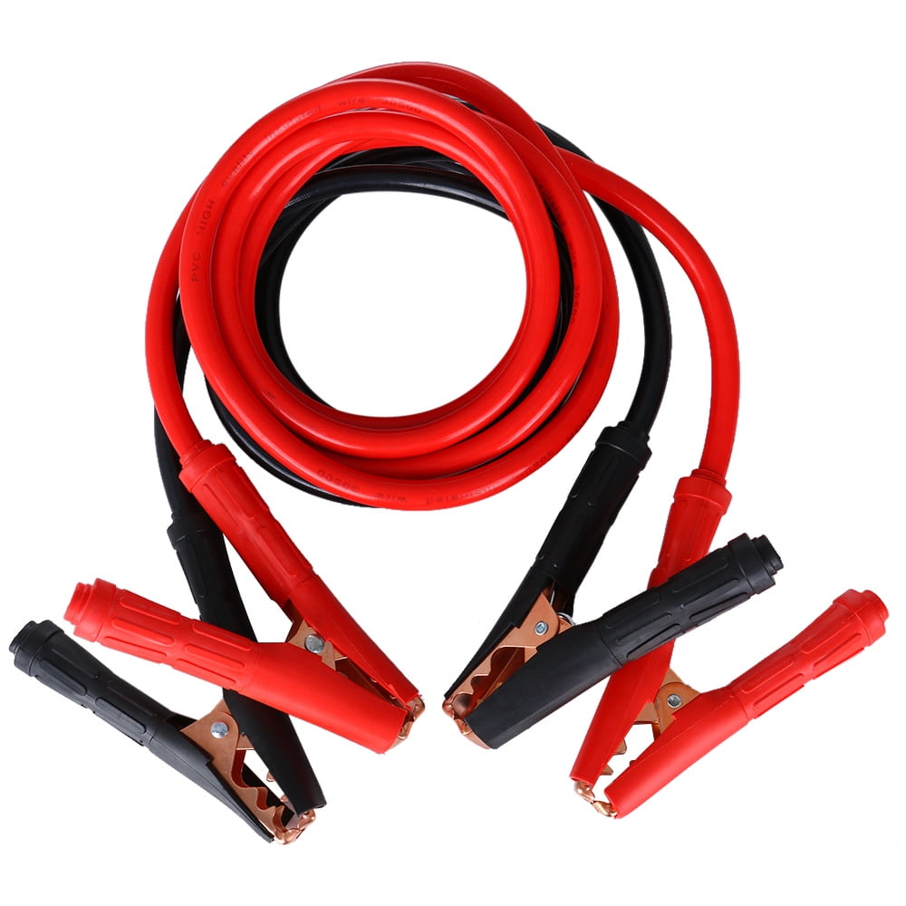 Heavy Duty Jumper Booster Cables Commercial Grade Battery 4 Gauge 10ft