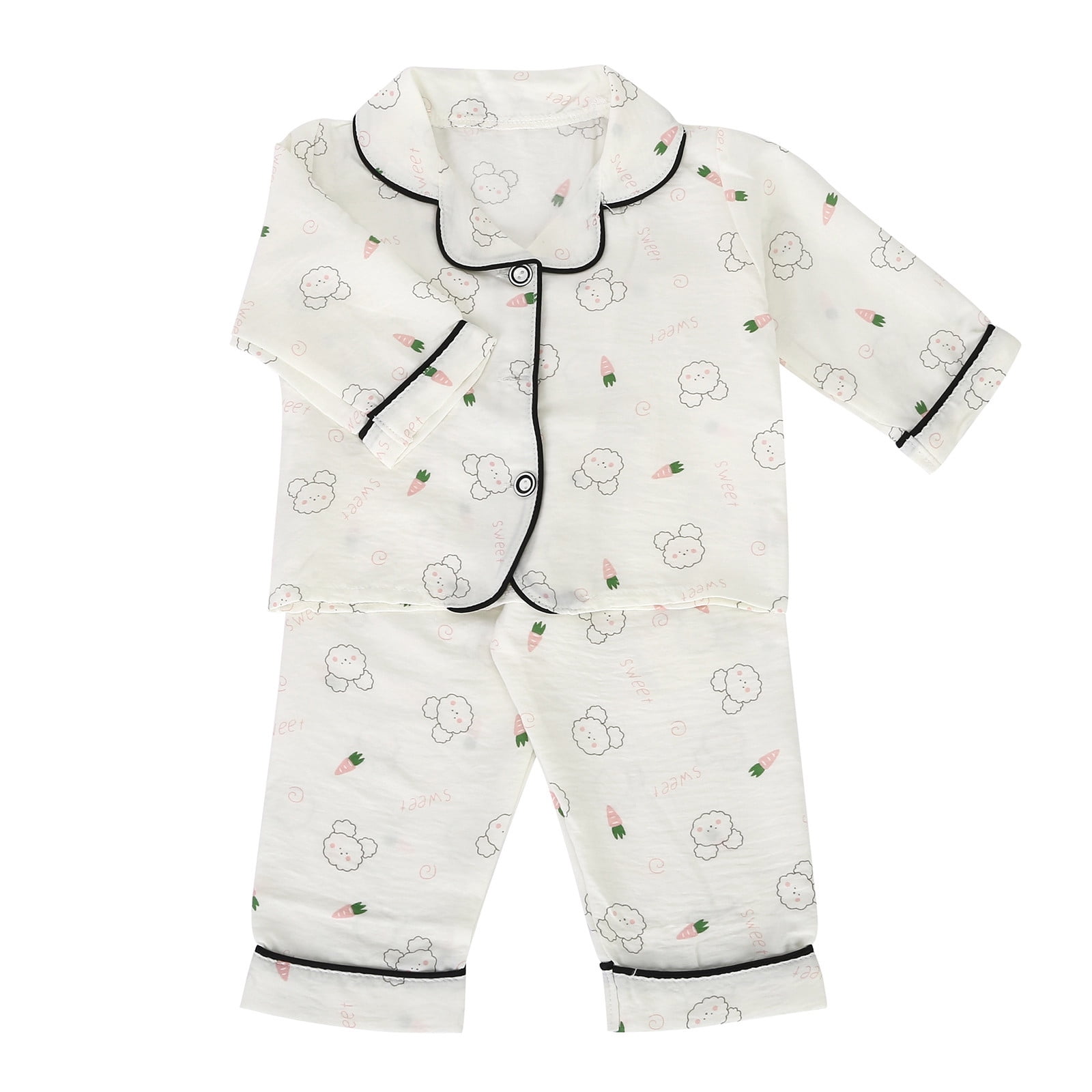 Click here for Wenxiaoo Toddler Girls Satin Pajamas Set Dinosaur... prices