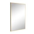 MAYEERTY 36x24x1 Inch Gold Thin Edge Aluminum Right Angle Rectangular ...