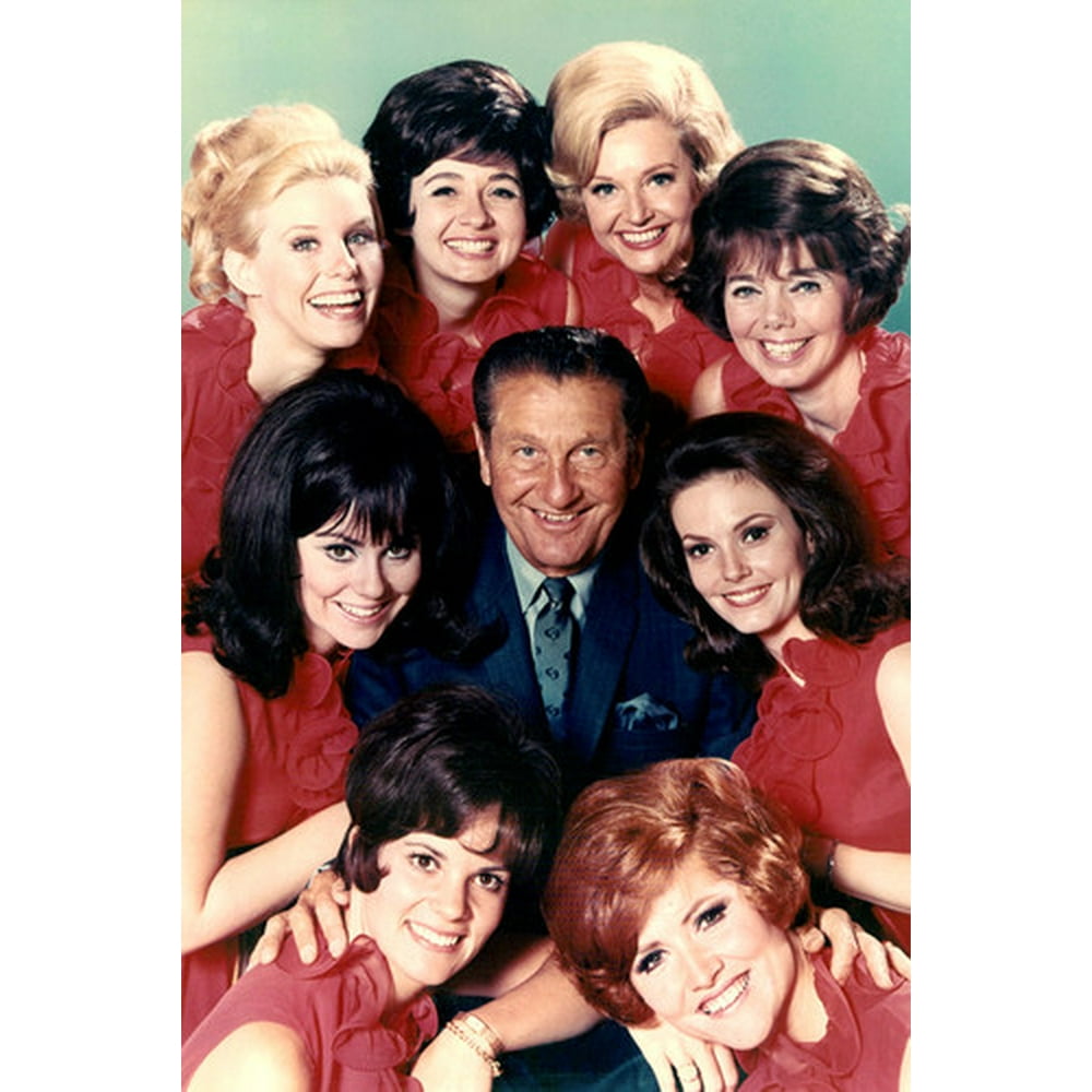 The Lawrence Welk Show Lawrence Welk With Girls 24X36 Poster - Walmart ...