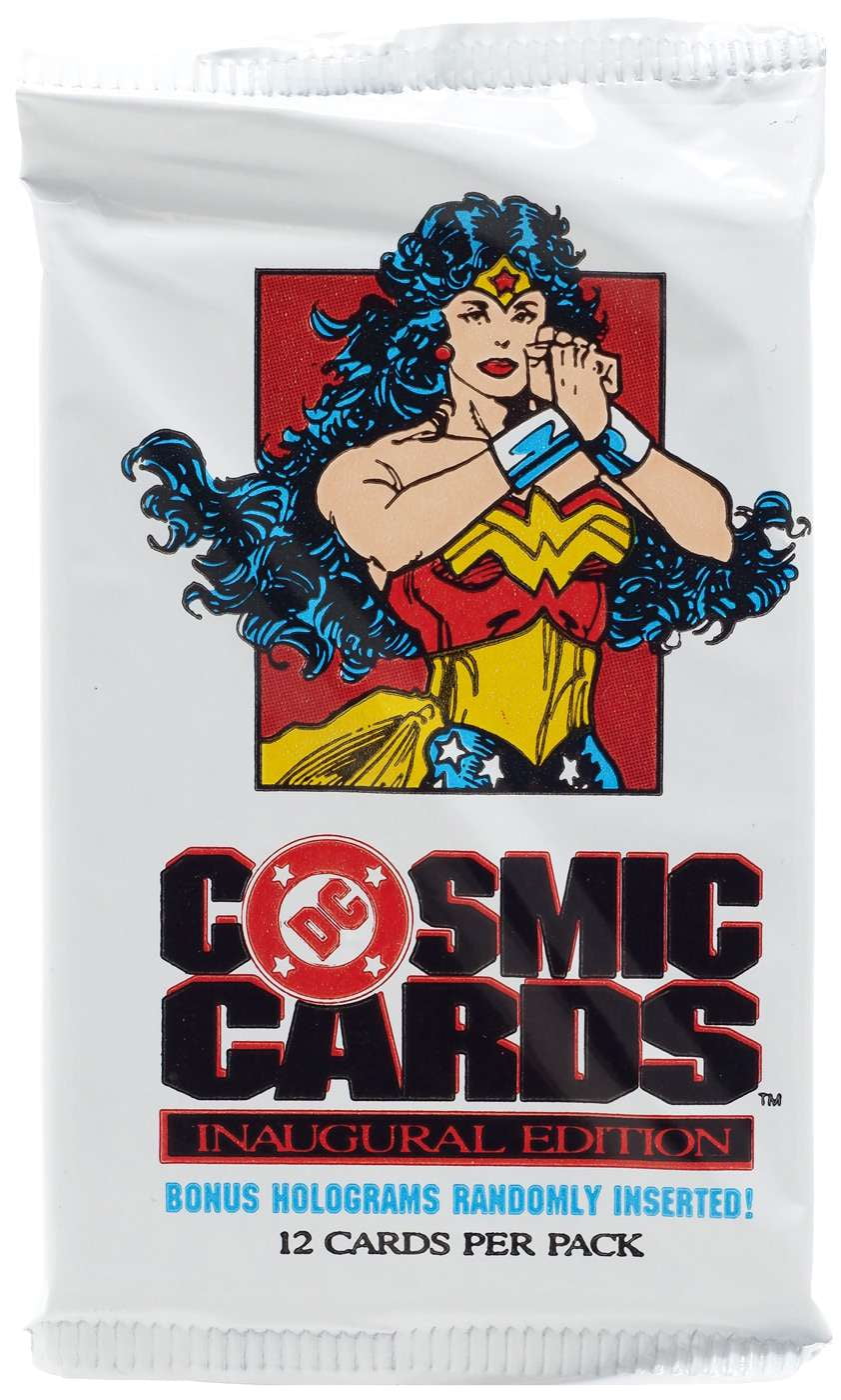 DC Inaugural Edition Cosmic Cards Trading Card Pack (12 Cards ...