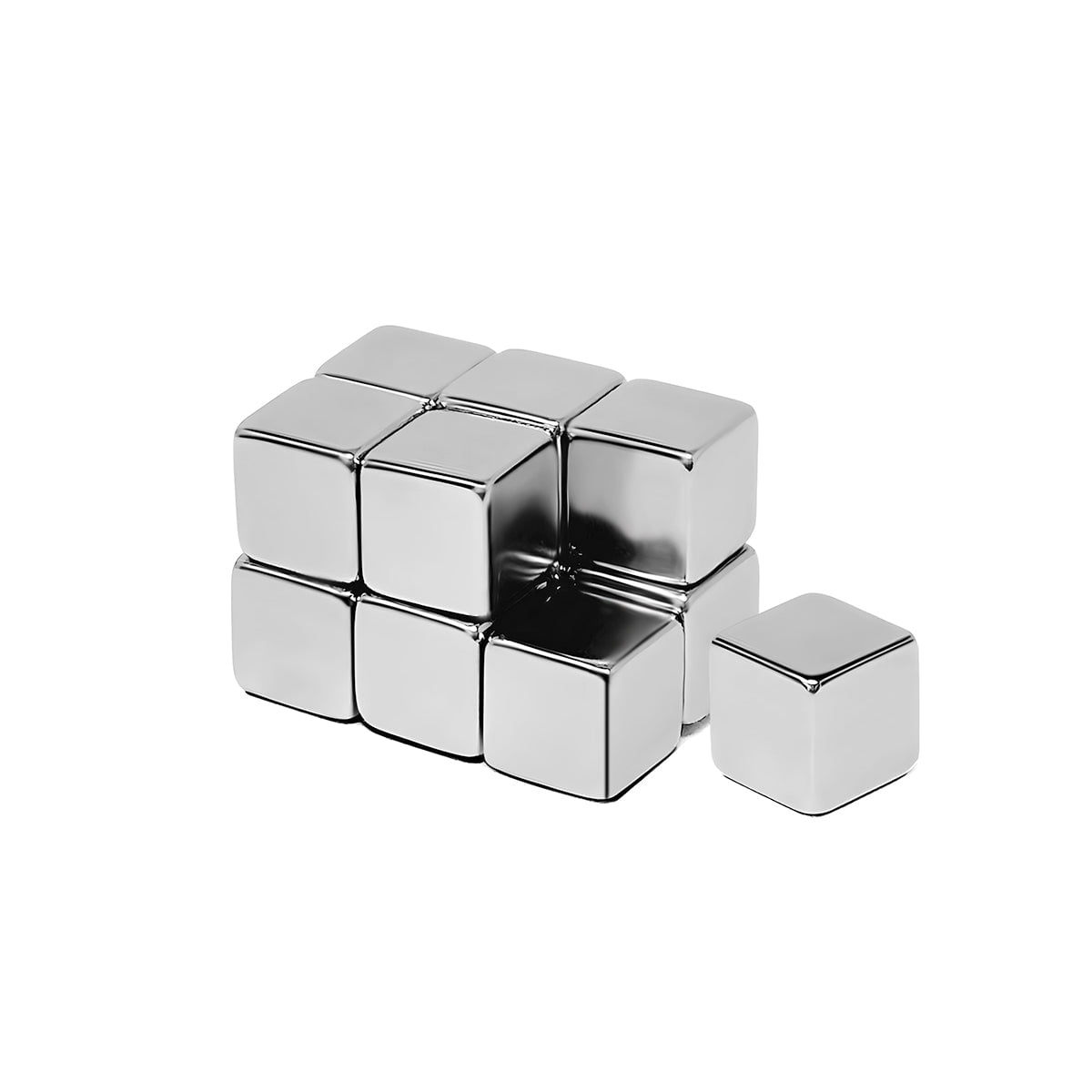 Wrapables Cube Neodymium Magnets, Strong Magnets for Refrigerator ...