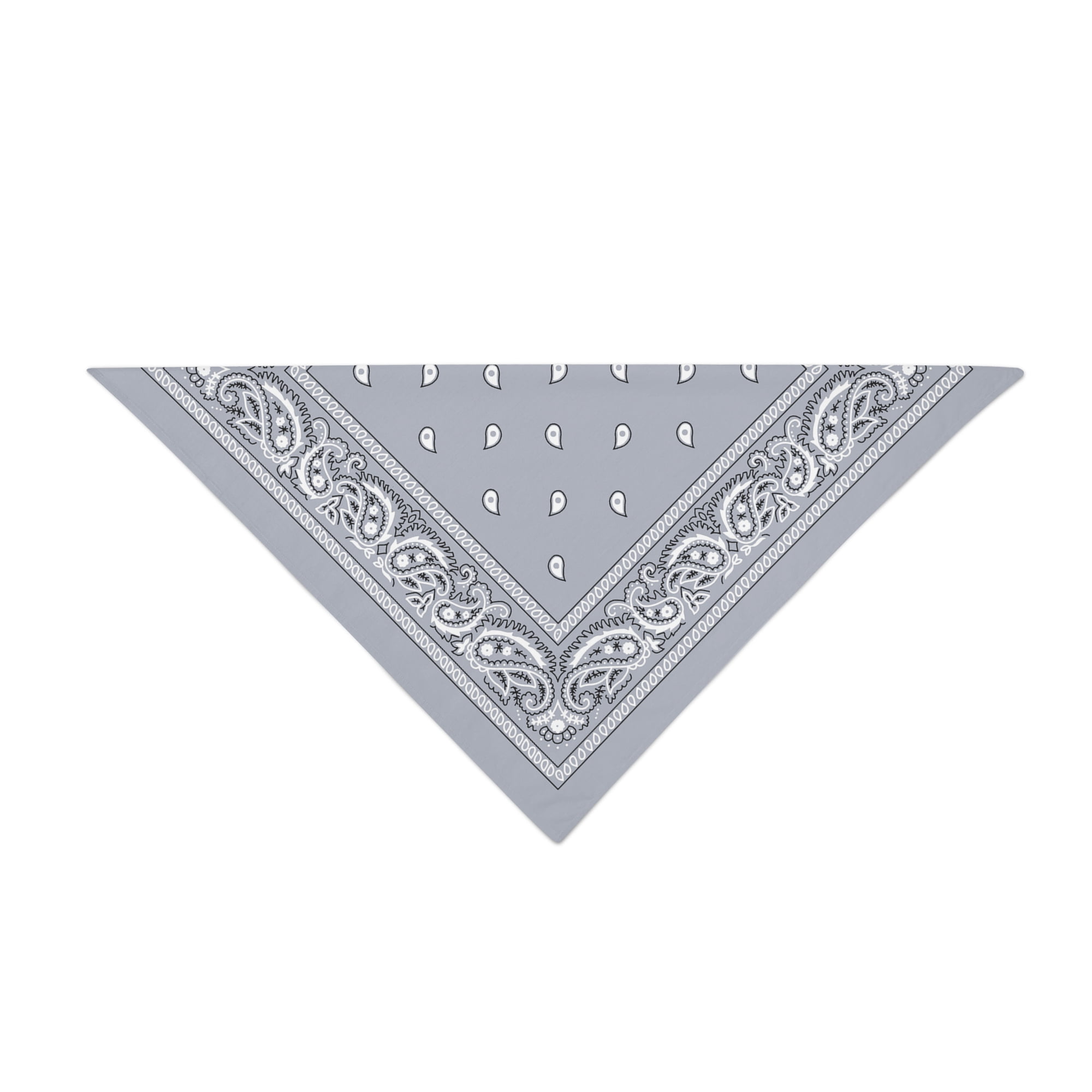Balec Grey Bandanas by Dozen 12 Pack for Women and Men (Paisley Cotton ...