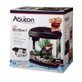 Aqueon MiniBow Aquarium LED Starter Kit, 1 Gallon, Black - Walmart.com