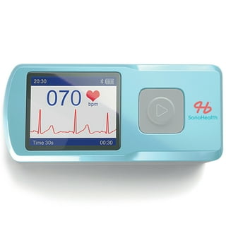 Portable EKG Heart Rate Monitor Bluetooth Wireless Handheld Home ECG ...