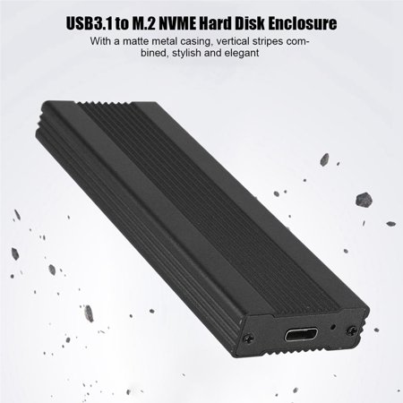 USB3.1 to M.2 NVME Hard Disk Box USB3.1 SSD Enclosure SSD Case External SSD Enclosure Enclosure ...
