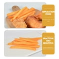 TUIBELY Fake French Fries & Chicken Set - Realistic PVC Toys - Walmart.com