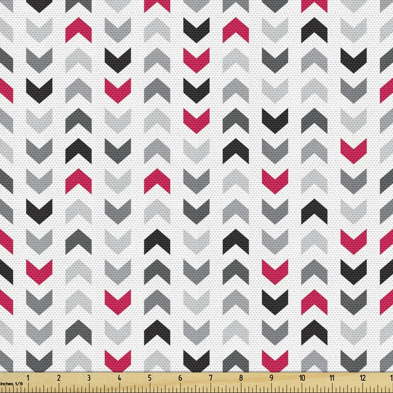 Hot Pink Chevron Pattern